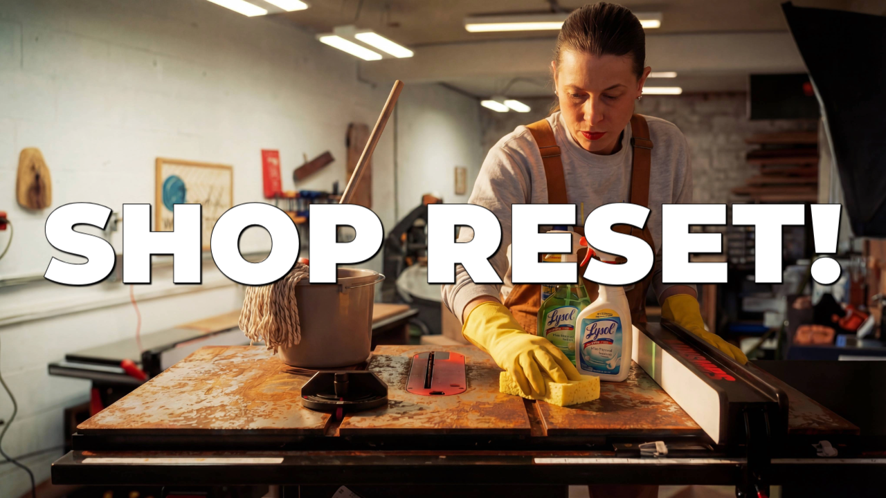Woodworking Shop Maintenance: Cleaning, Fixing, and Tuning My Tools ...